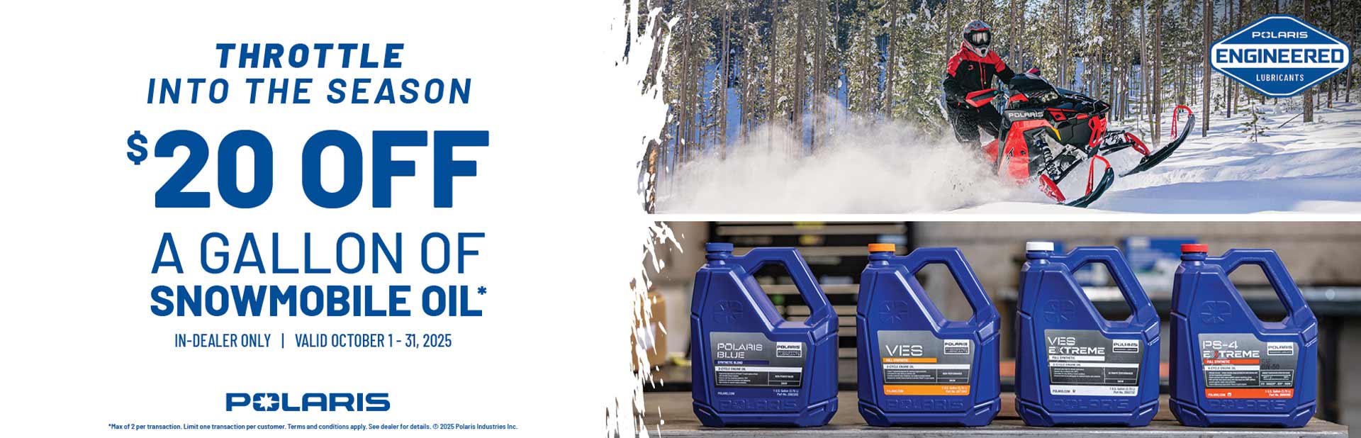 Promotions CHECKERED FLAG RECREATION Whitehorse, YT (867) 633-2627