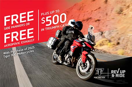 Triumph Motorcycles | Edmonton, AB | Argyll Motorsports
