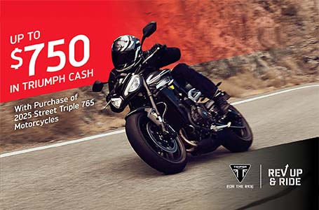 Triumph Motorcycles | Edmonton, AB | Argyll Motorsports